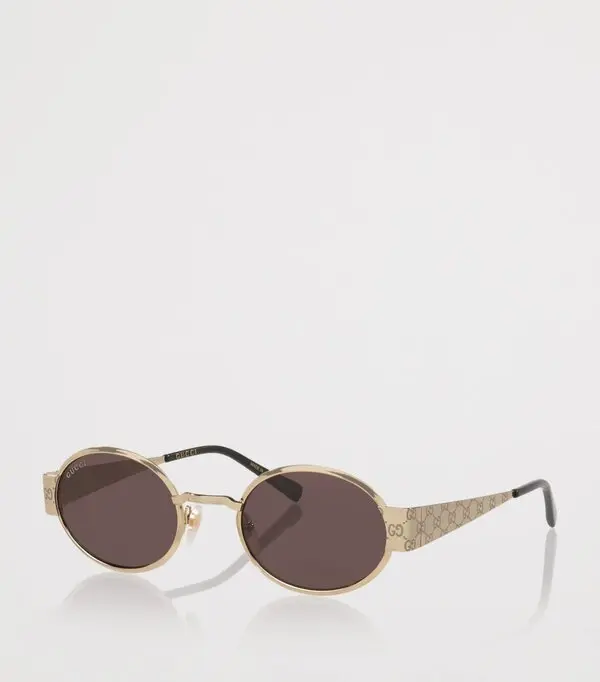 Gucci Metal Round Sunglasses