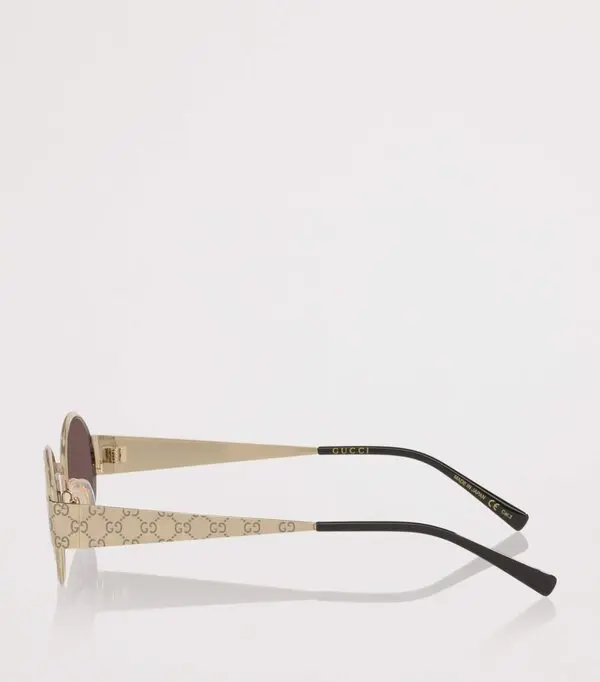 Gucci Metal Round Sunglasses