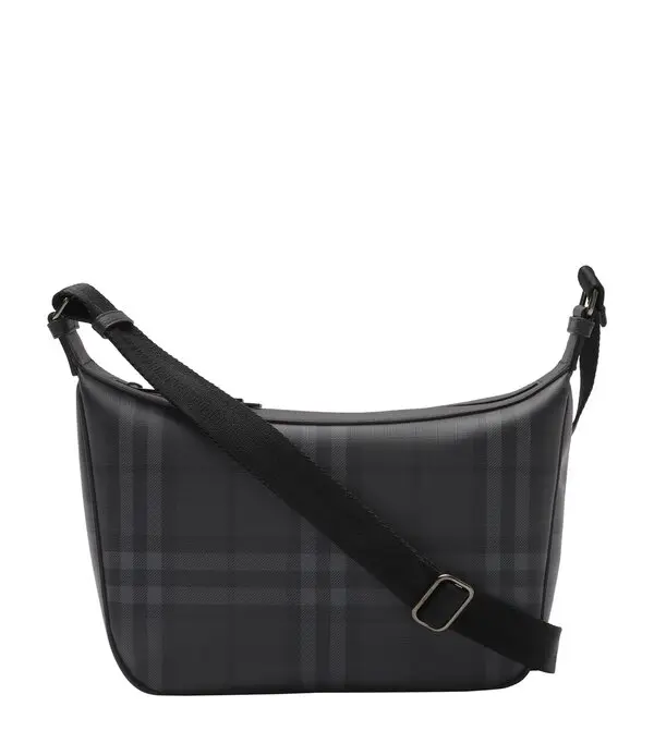 Burberry City Check Sling Cross-body Bag - Grey