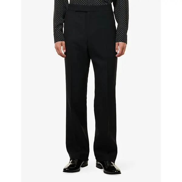 TOM FORD Tailored Straight-leg Wool Trousers