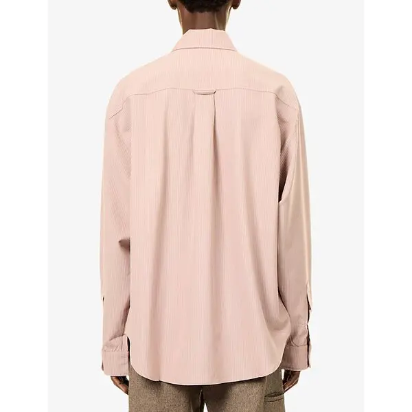 BASKETCASE Alleyway Stripe Long-sleeve Woven Shirt