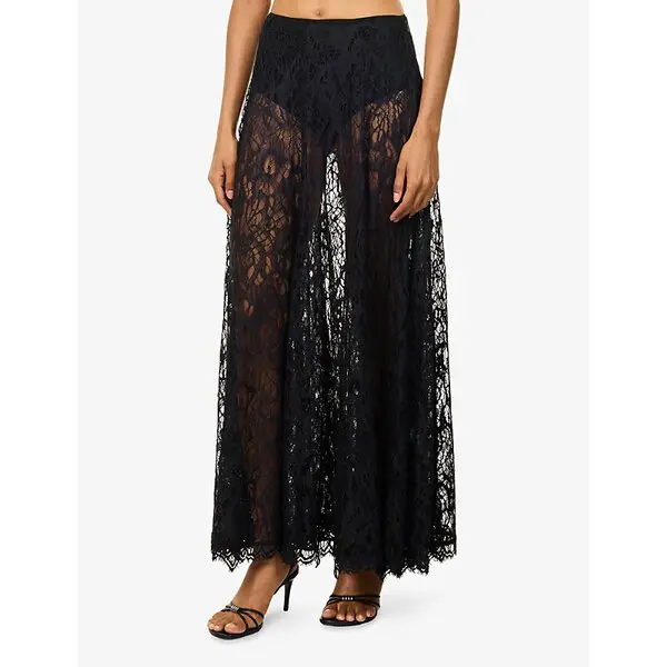 Camilla And Marc Elaris Lace Maxi Skirt