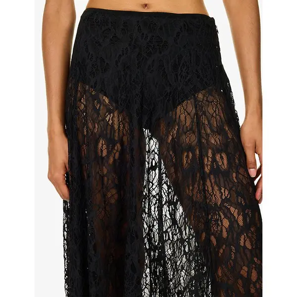 Camilla And Marc Elaris Lace Maxi Skirt