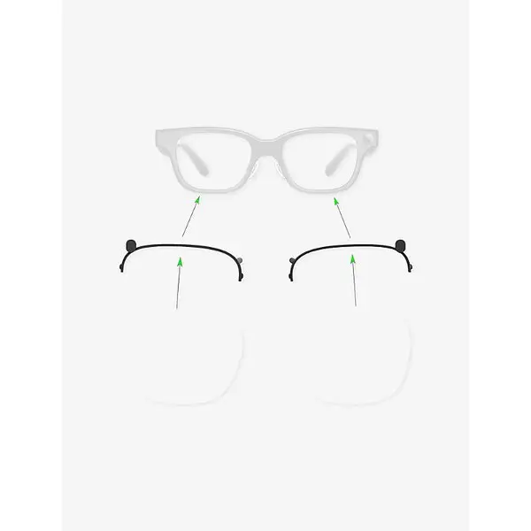 THE TECH BAR Rokid Ai Glasses Prescription Frames - Clear