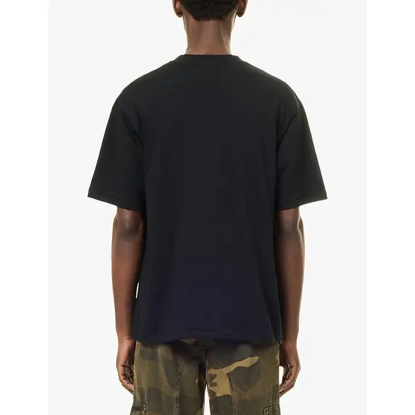 A BATHING APE Busy Works Logo-print Cotton T-shirt