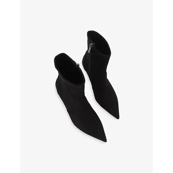 Carvela Spirit Heeled Suede Ankle Boots