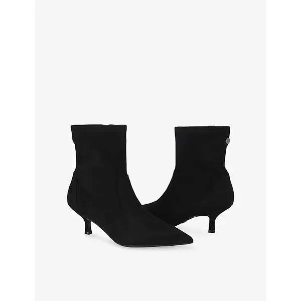 Carvela Spirit Heeled Suede Ankle Boots