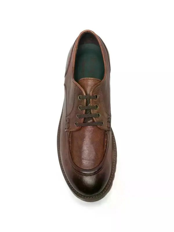 LEQARANT Lace-up Lug-sole Shoes
