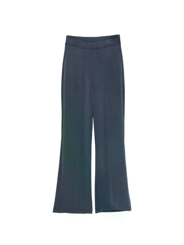 WOC Seam-detail Flared Track Pants