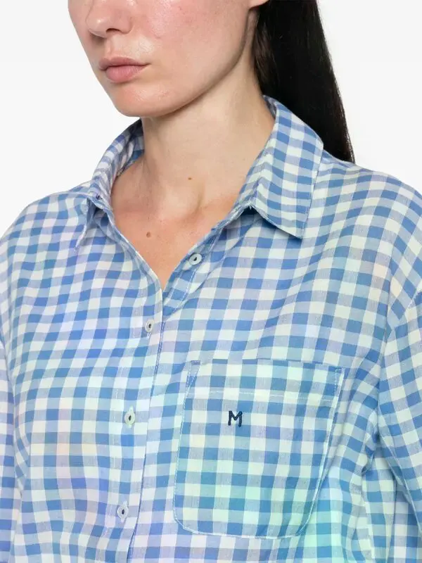 Maison123 Marilou Gingham Check Shirt