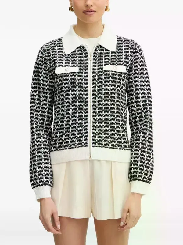 MORGAN Zip Pocket Cardigan
