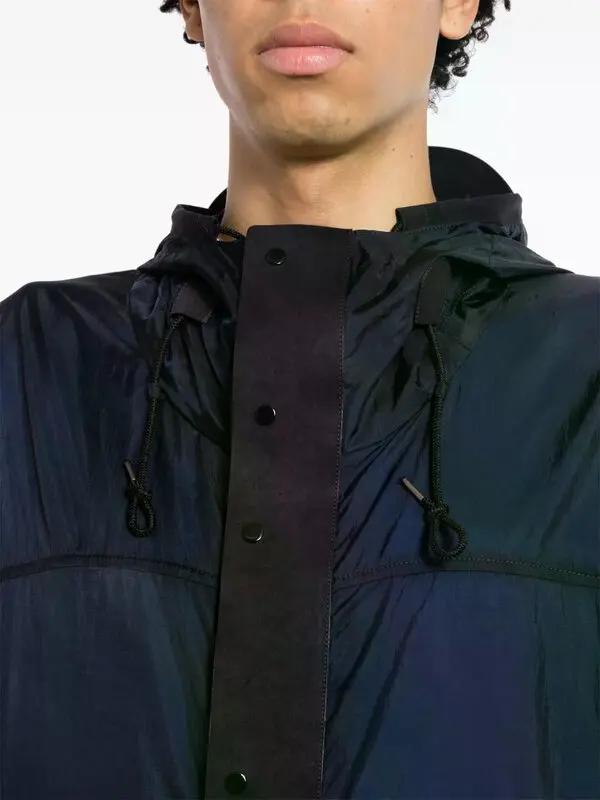 TEN C Hooded Press-stud Jacket
