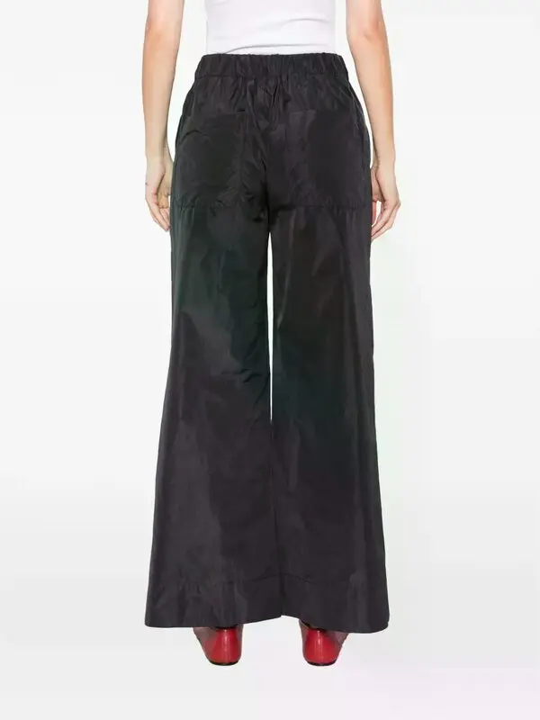 SUSANNE BOMMER Elasticated-waistband Wide-leg Trousers