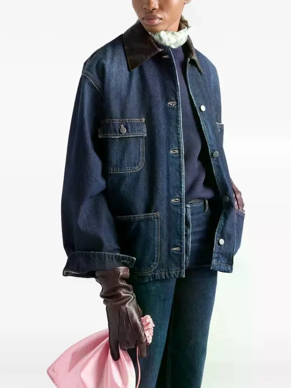 Prada Denim Trucker Jacket