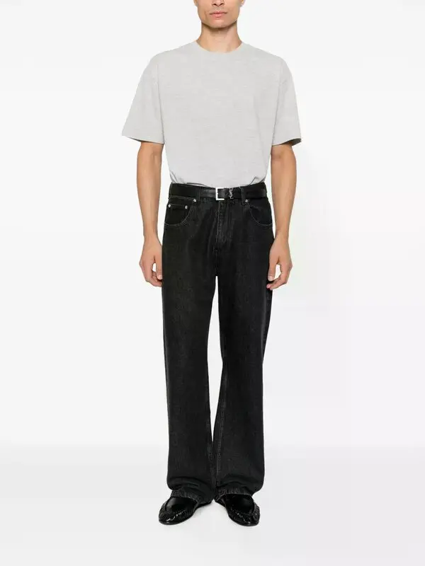 Saint Laurent Cassandre Piqué T-shirt