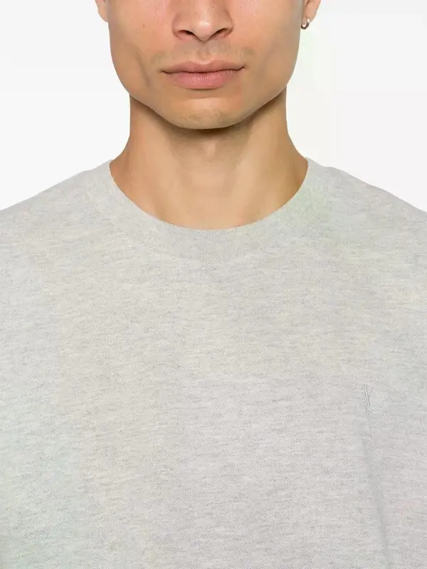 Saint Laurent Cassandre Piqué T-shirt