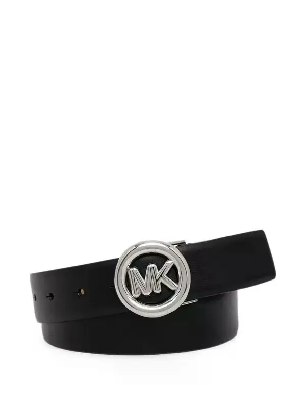 Michael Kors Logo-buckle Leather Belt