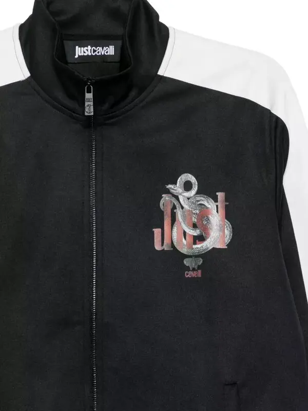 Just Cavalli Logo-print Track Jacket