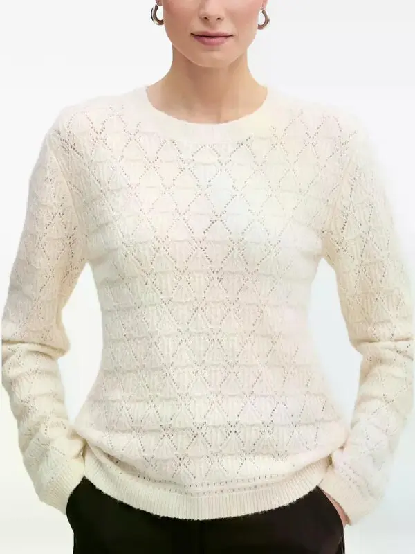 MORGAN Diamond Pattern Sweater