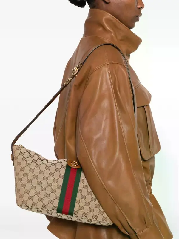 Gucci Medium Vanity Web-stripe Shoulder Bag