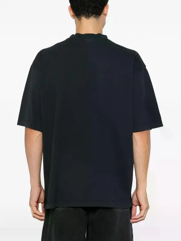 Balenciaga Cursive Logo-print T-shirt