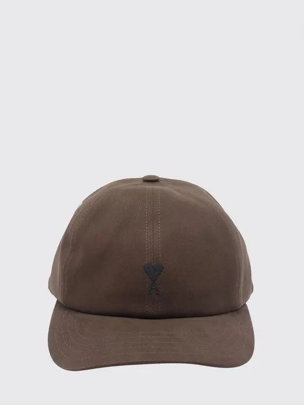 AMI Paris Cotton Baseball Cap With Logo
