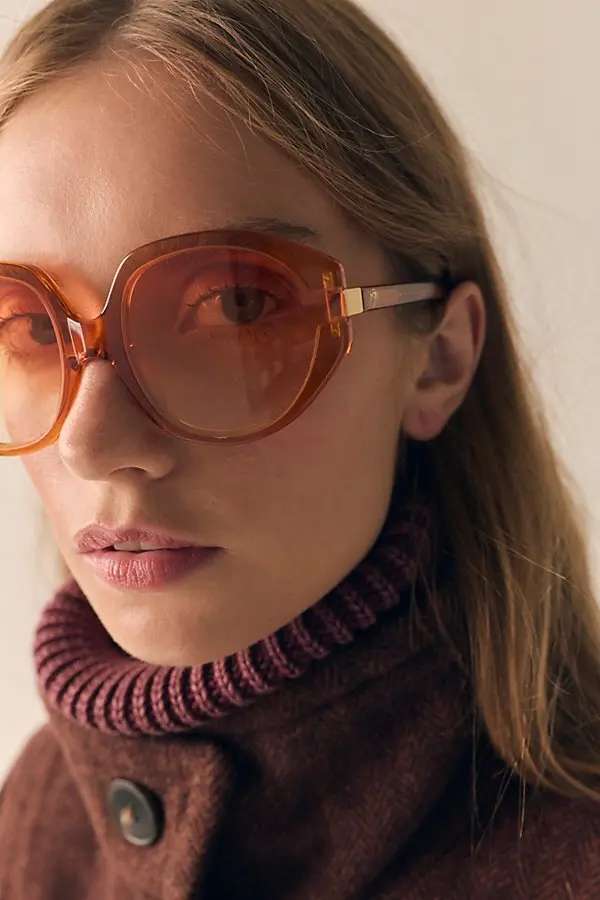 WE THE STARS Sunlit Sands Sunglasses - Marigold Moon