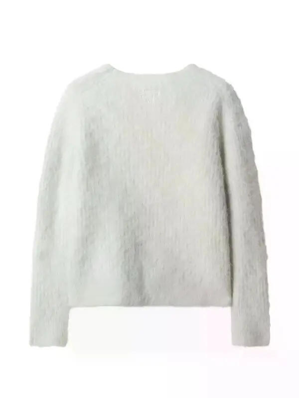 Maison Kitsuné Brushed-knit Sweater