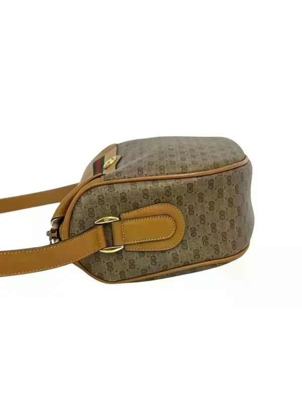 Gucci Micro Gg Supreme Web Crossbody Bag