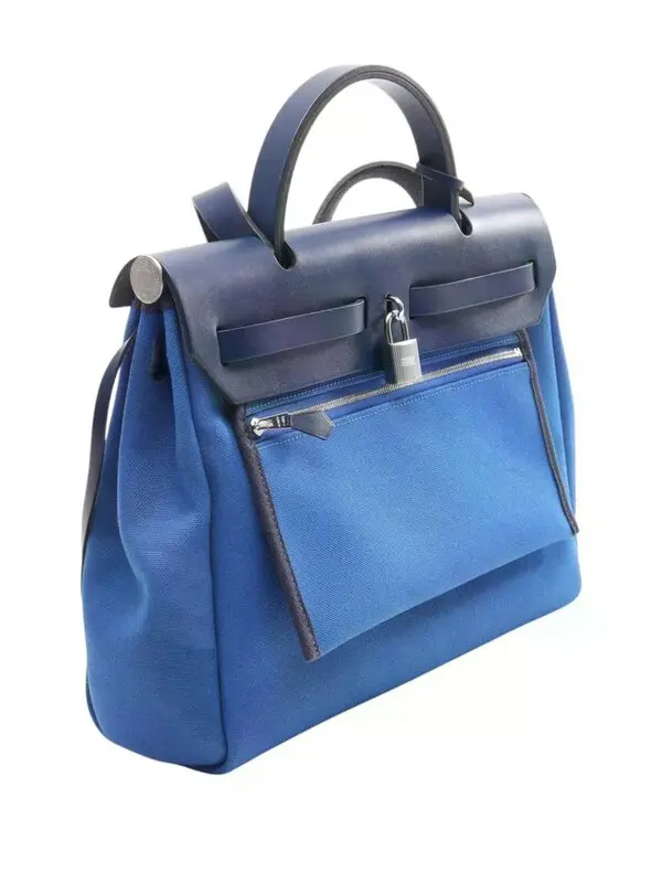 Hermès 2021 Toile Herbag Zip 31 Satchel