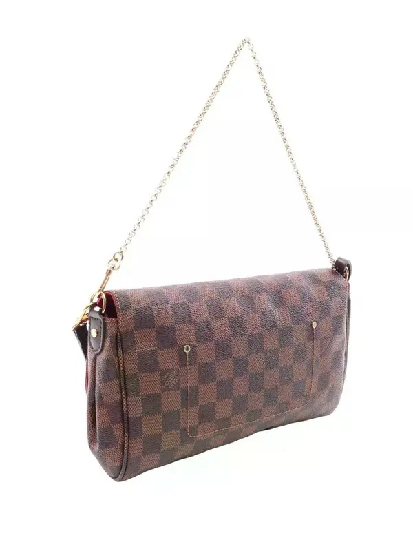 LOUIS VUITTON 2019 Damier Ebene Favorite Mm Satchel