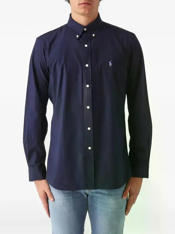 Polo Ralph Lauren Logo-embroidered Button-down Shirt