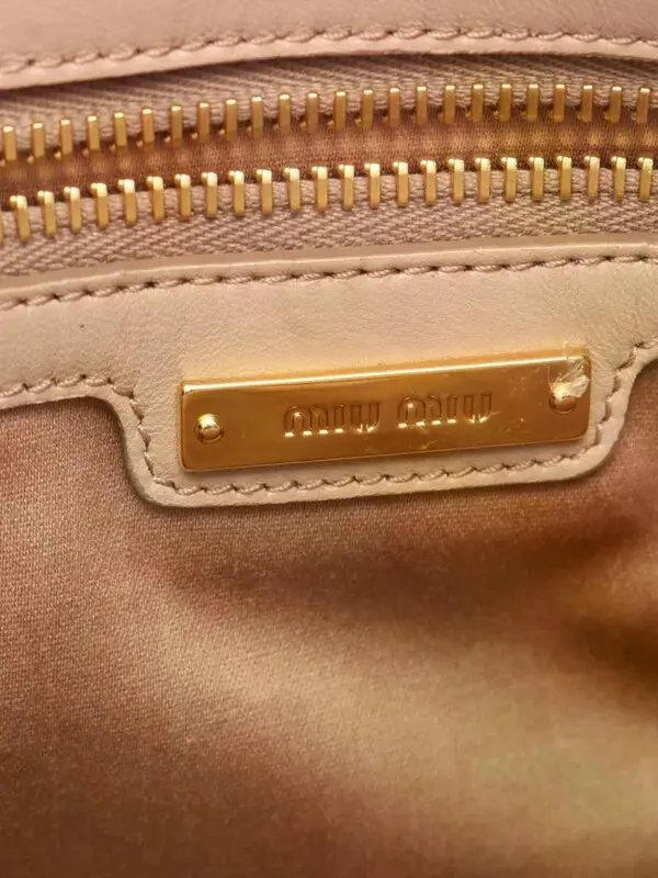 Miu Miu Matelasse Nappa Satchel