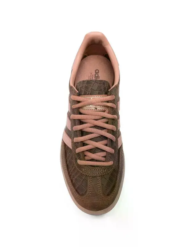Adidas Handball Spezial Croc-effect Leather Sneakers