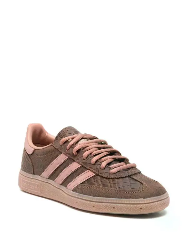 Adidas Handball Spezial Croc-effect Leather Sneakers