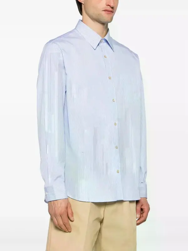 Gucci Striped Cotton Shirt