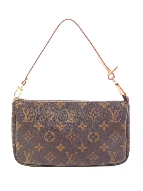 LOUIS VUITTON 2000 Monogram Pochette Accessoires Shoulder Bag