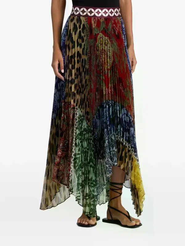 Alice + Olivia Katz Handkerchief-hem Midi Skirt