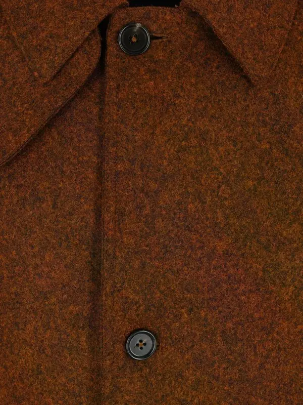 JIL SANDER Felt Wool Coat