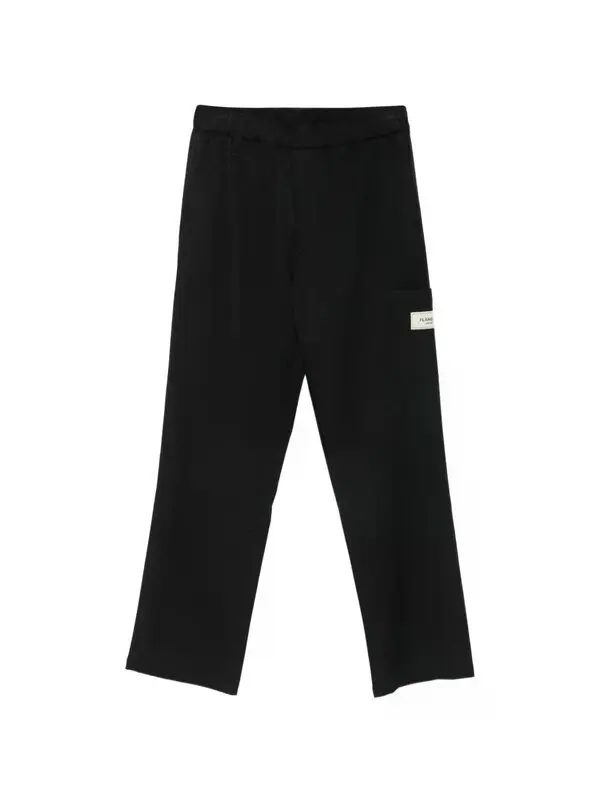 FLANEUR Logo-patch Cargo Pants