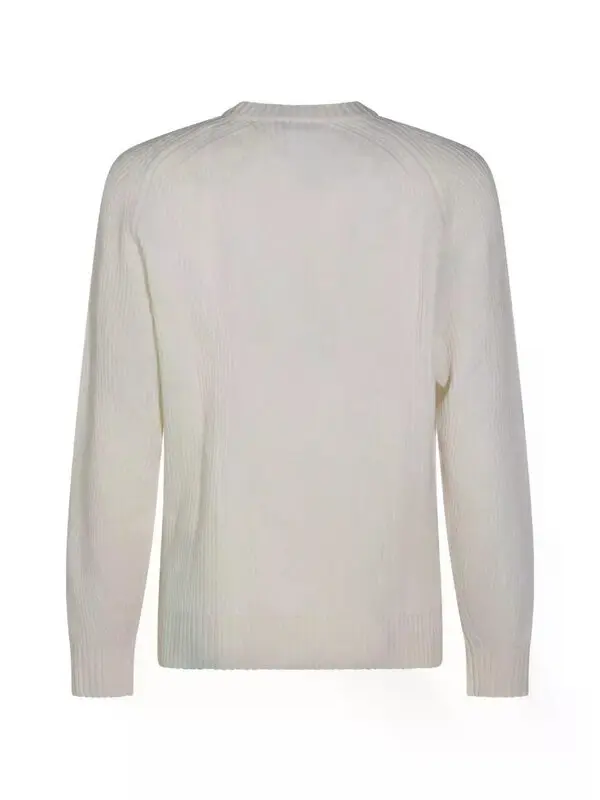 Altea Ribbed-knit Raglan-sleeve Sweater