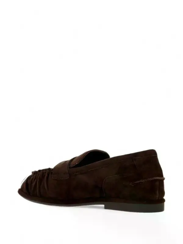 Ash Babe Ruched Penny Loafers