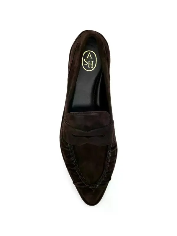 Ash Babe Ruched Penny Loafers