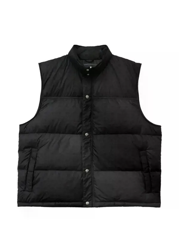 Chrome Hearts Monogram-pattern Puffer Vest