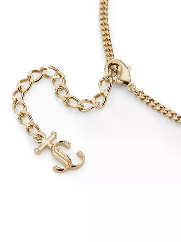 JIMMY CHOO Logo-lettering Necklace
