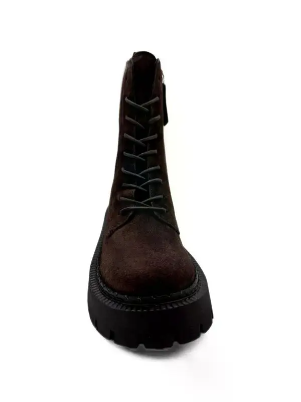VIC MATIE Lace-up Platform Ankle Boots