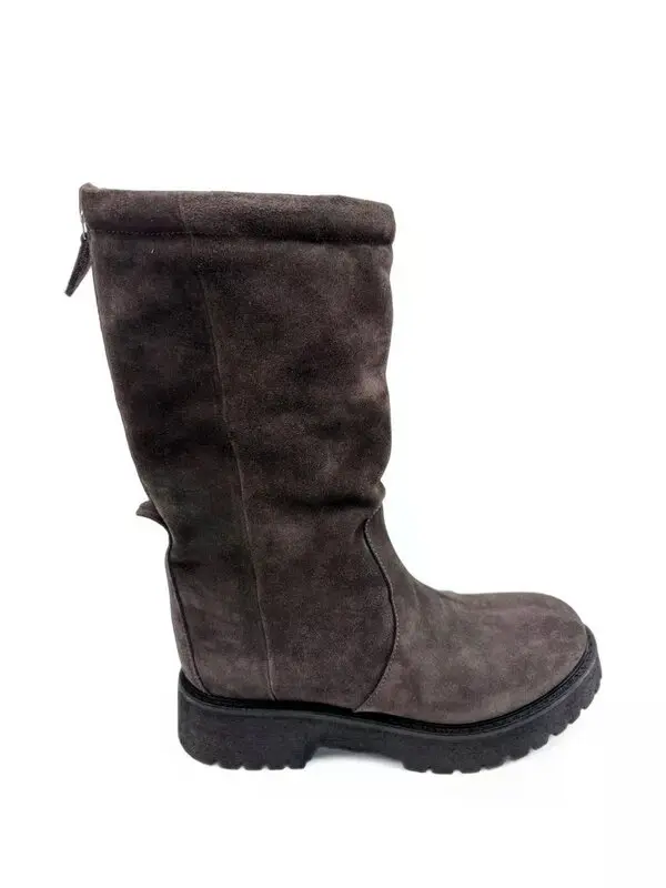 PATRIZIA BONFANTI Ryoko Suede Boots - Brown