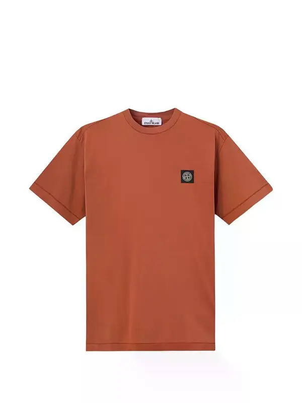 Stone Island 2100027 60/2 Cotton Jersey T-shirt - Orange