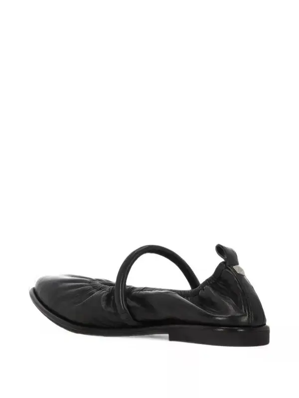 Ash Bella Pointed-toe Elasticated Ballet Flats