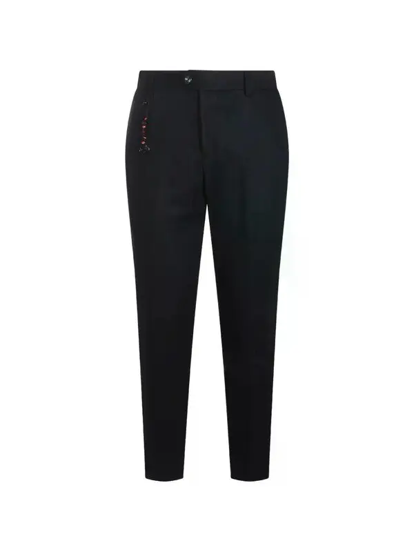 Marco Pescarolo Tailored Trousers With Beaded Detail